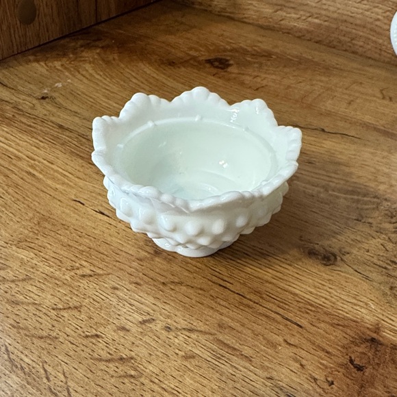 Fenton | Accents | Fenton Fairy Lamp Pedestal Only White Hobnail | Poshmark